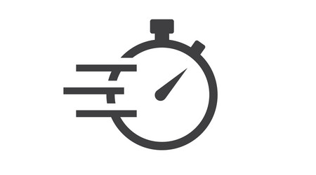 5 minutes timer stopwatch or countdown icon time Vector Image