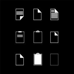 Icons Royalty Free Vector Image - VectorStock