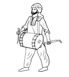Sikh Man Vector Images (over 900)