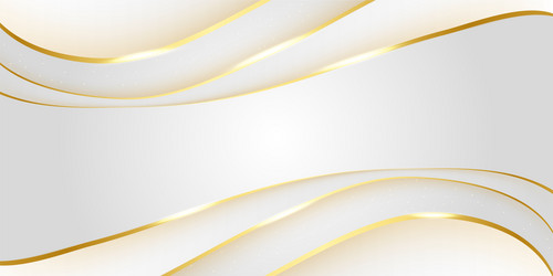 White and gold textile background Royalty Free Vector Image