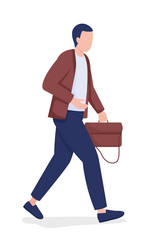 Cartoon Man Walking Away Vector Images (over 190)