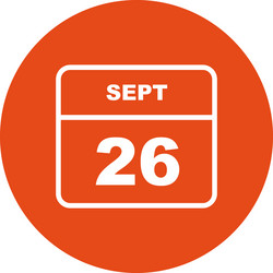 September Calendar 26 Vector Images (over 110)