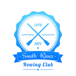 Crew Rowing Logo