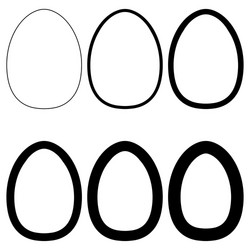 Egg Outline Vector Images (over 36,000)