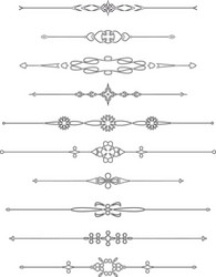 Page rules Royalty Free Vector Image - VectorStock