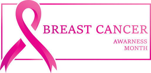 Cancer Pink Ribbon Border