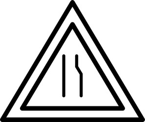 Compulsory roundabout icon Royalty Free Vector Image