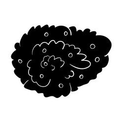 Bush cartoon symbol icon design beautiful Vector Image