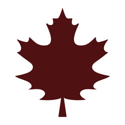 Paper maple leaf Royalty Free Vector Image - VectorStock