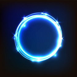 Colorful glowing circle background Royalty Free Vector Image