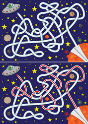 Maze Alien Path Vector Images (over 180)