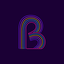 Neon B Logo Vector Images (over 1,200)