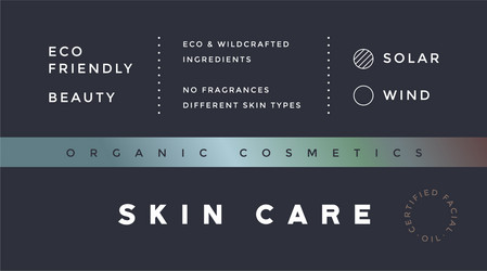 Minimal label typographic modern vintage Vector Image