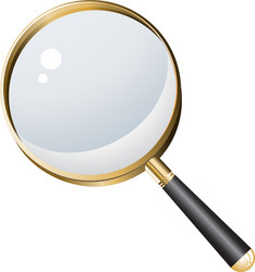 Magnifying glass Royalty Free Vector Image - VectorStock