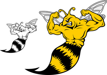Bee Muscles Vector Images (over 100)