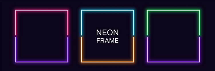 Neon Frame Border Vector Images (over 16,000)