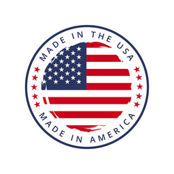 Made in america stamp Royalty Free Vector Image