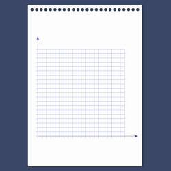 Graph paper printable millimeter grid Royalty Free Vector