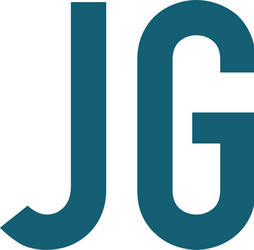 Initial letter gj hand shield security logo Vector Image