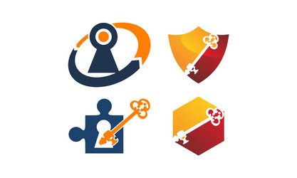 Key of success life Royalty Free Vector Image - VectorStock