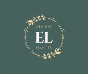 El Monogram Vector Images (over 1,400)