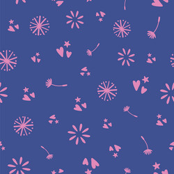 Purple Dandelion Flower Vector Images (over 130)