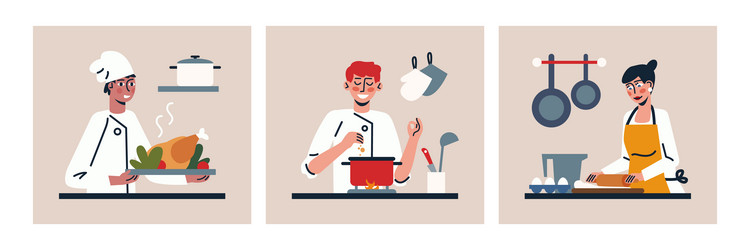 Cartoon Catering Food Service Vector Images (over 3,700)