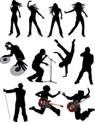 Musician Royalty Free Vector Image - VectorStock