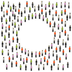Crowd Top View Vector Images (over 470)