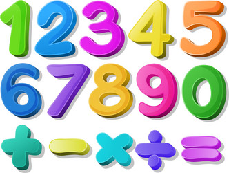 Number Vector Images (over 840,000)