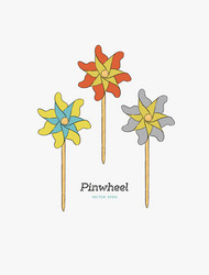 Sketch Pinwheel Drawing Vector Images (36)