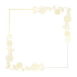 Gold Floral Border Vector Images (over 48,000)