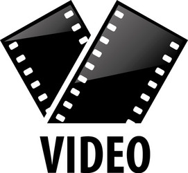 Logo video Royalty Free Vector Image - VectorStock