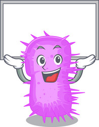 Humorous acinetobacter baumannii cartoon design Vector Image