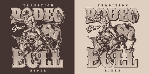 Rodeo Logos Vector Images (over 5,100)