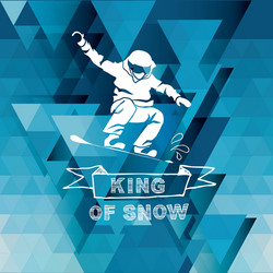 Snowboard icon design Royalty Free Vector Image