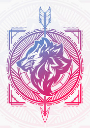 Naka-red-naga-greatnaga-serpent-kingofnagas Vector Image