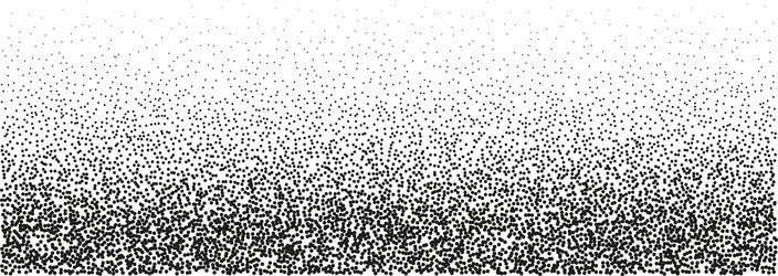 Gritty texture sand on transparent Royalty Free Vector Image