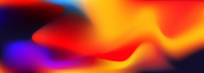Abstract colorful liquid wide rainbow colors Vector Image