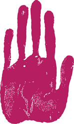Hand Handprint Left Vector Images (39)