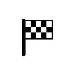 Checkered flag icon race racing finish line sports