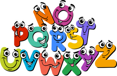 Alphabet Cartoon Letter Vector Images (over 72,000)