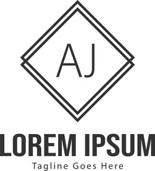 Aj Letter Calligraphy Vector Images (over 420)