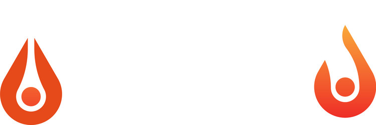 Fire flame icon element isolated Royalty Free Vector Image