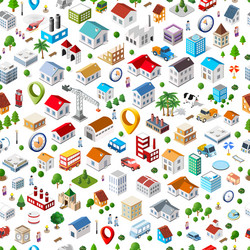 Valentine day seamless pattern Royalty Free Vector Image