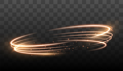 Glowing circle lines Royalty Free Vector Image