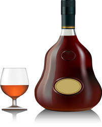 Logo for cognac Royalty Free Vector Image - VectorStock