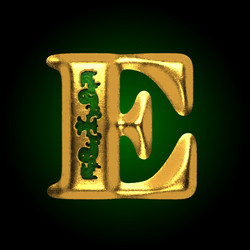 Alphabet Letter E Objects Vector Images (over 1,000)