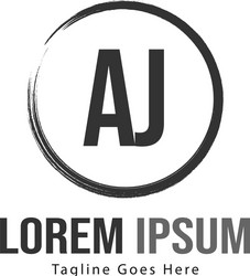 Aj Letter Calligraphy Vector Images (over 420)