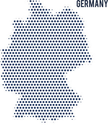 Lgbt spectrum dot germany map Royalty Free Vector Image